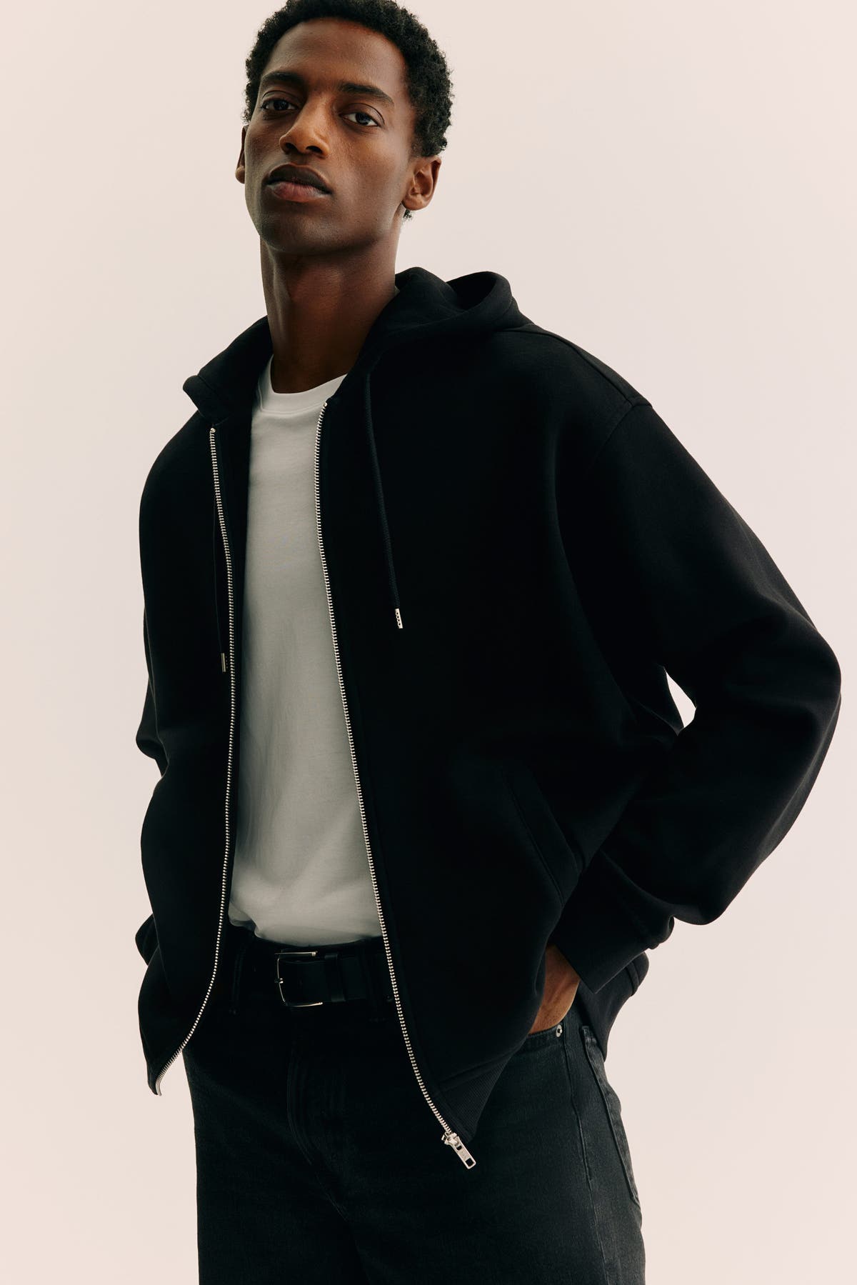 Relaxed Fit Zip-through Hoodie | H&M Egypt