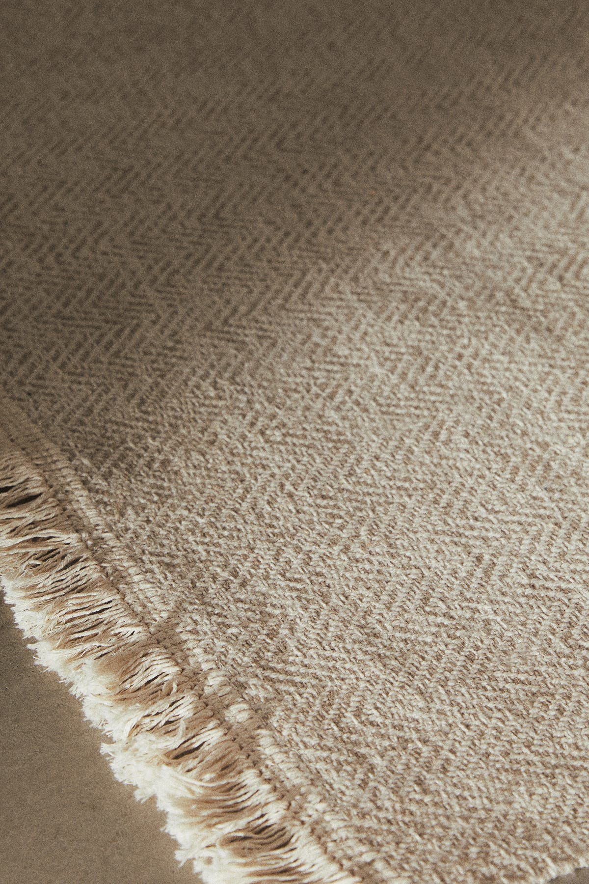 Fringed Cotton Runner Rug | H&M Egypt
