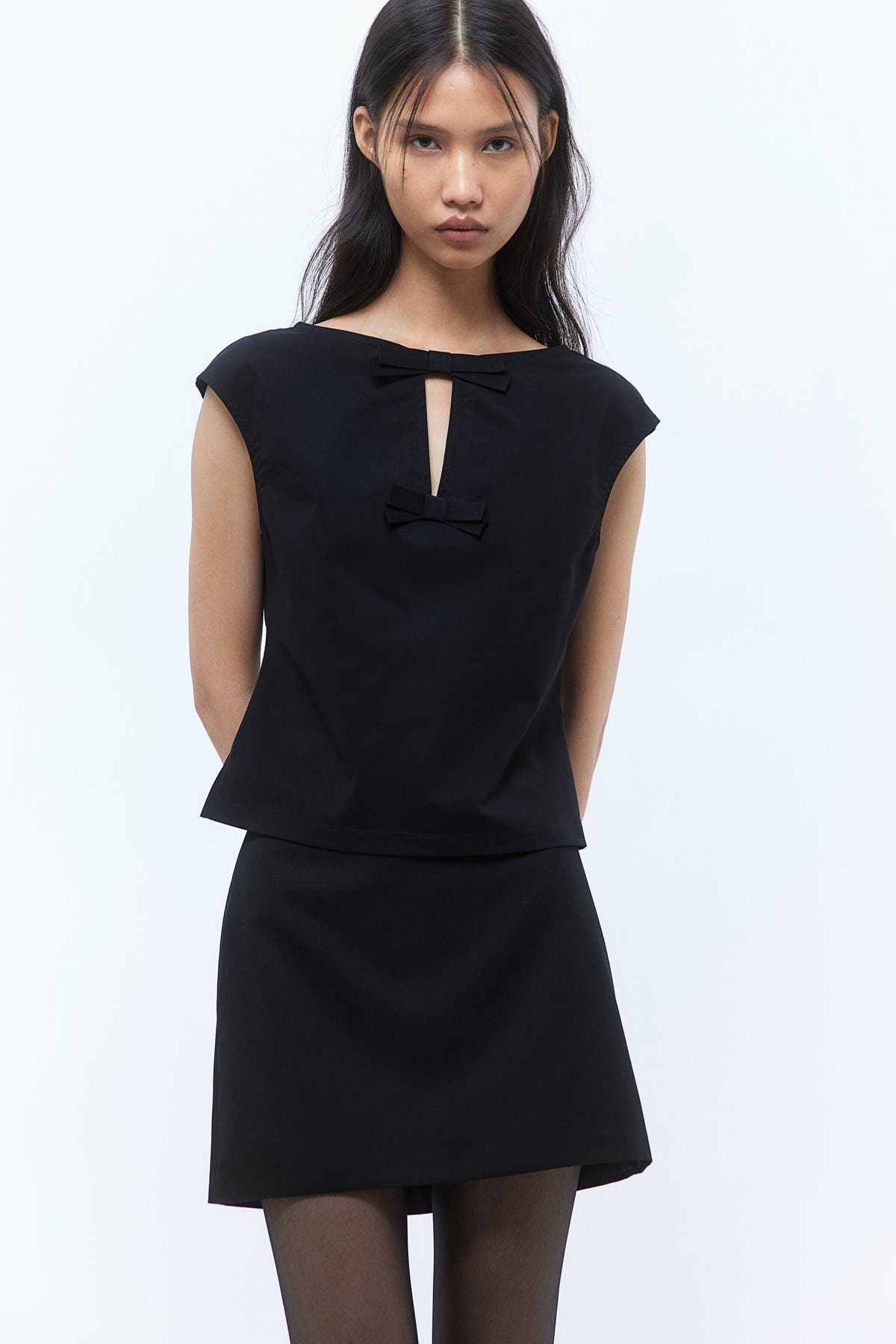 Bow-front Top | H&M Egypt